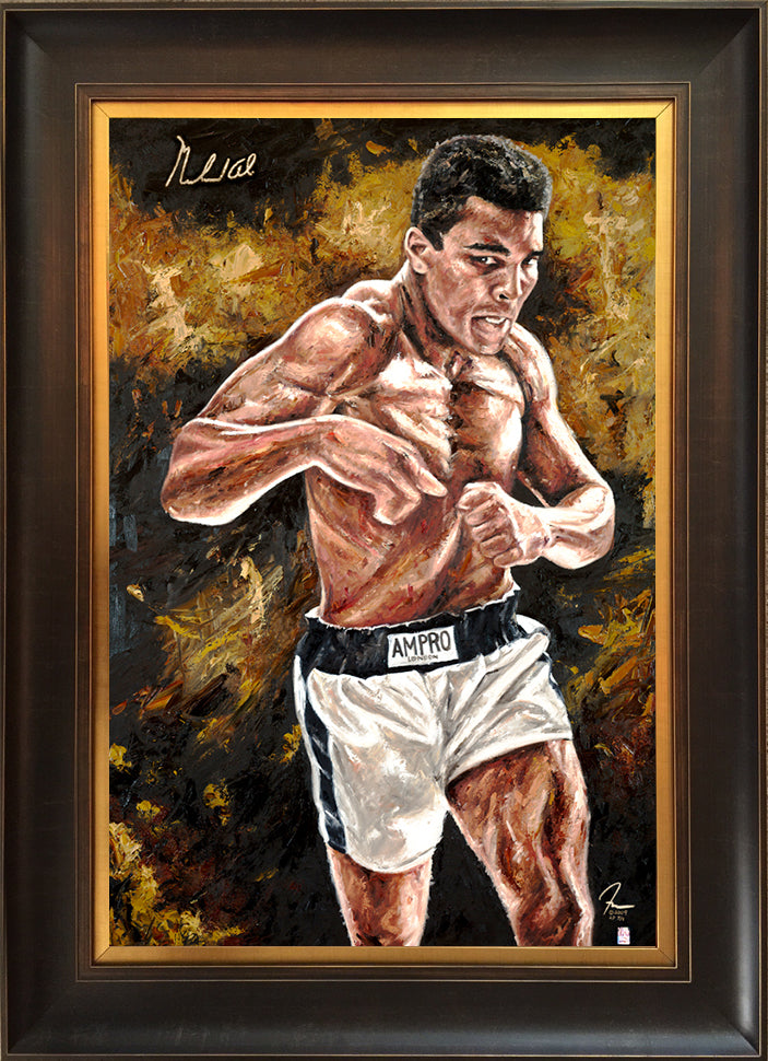 boxing ring artwork